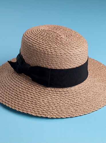 Ladies Scallop Brim Raffia Braid Hat Ladies Scallop Brim Raffia Braid Hat